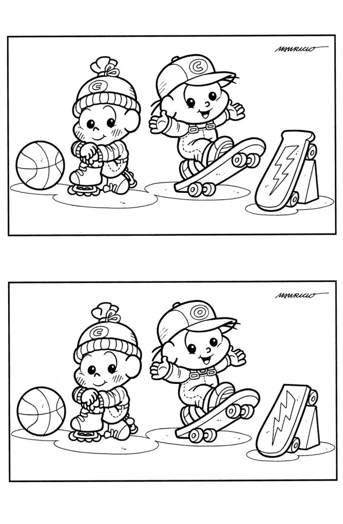 Encuentra las diferencias para imprimir